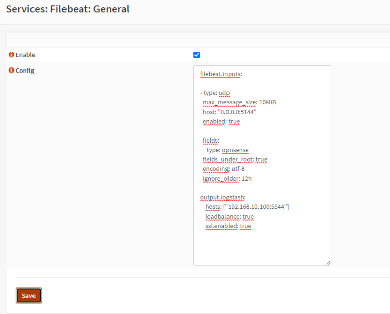 Filebeat – m.a.x. it OPNsense Portal